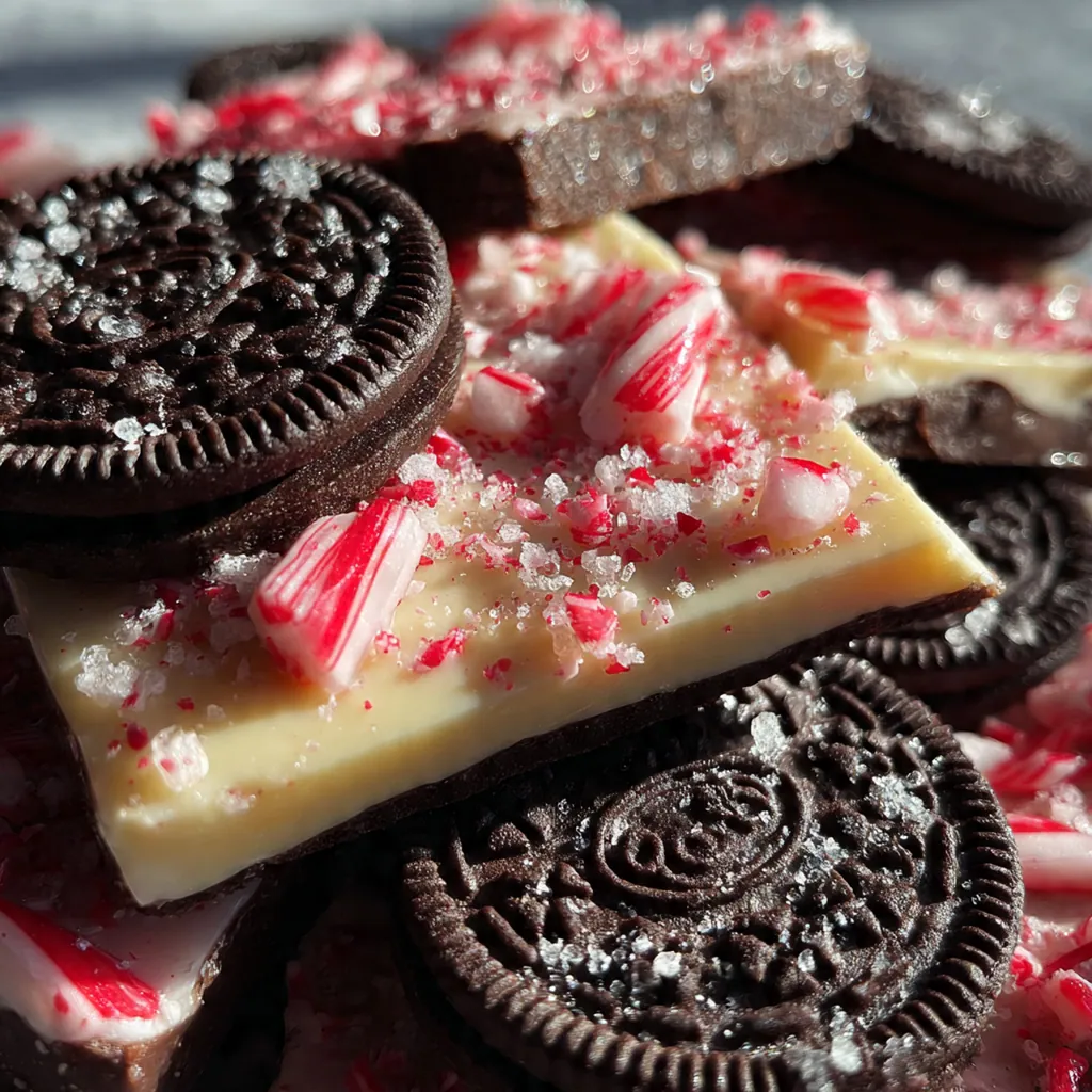 Peppermint Oreo Bark: Simple No-Bake Holiday Treat