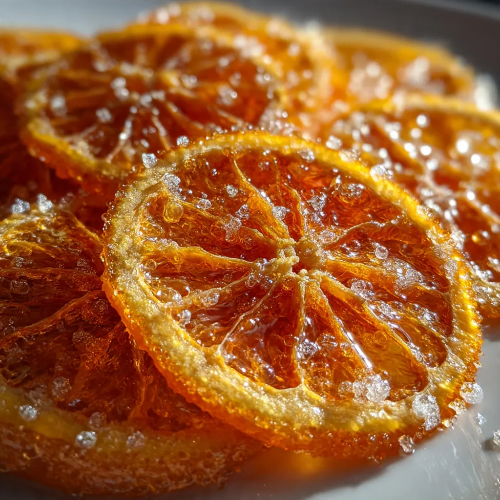 Candied Orange Slices: Sweet, Chewy Homemade Garnish & Snack